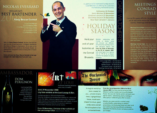 Exhibition at the Conrad Hotel – Lily Gale